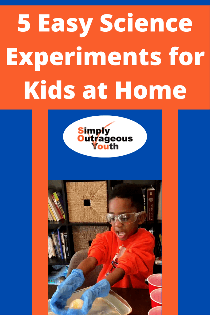 5 Easy Science Experiments for Kids at Home | A Celebration of One Year ...