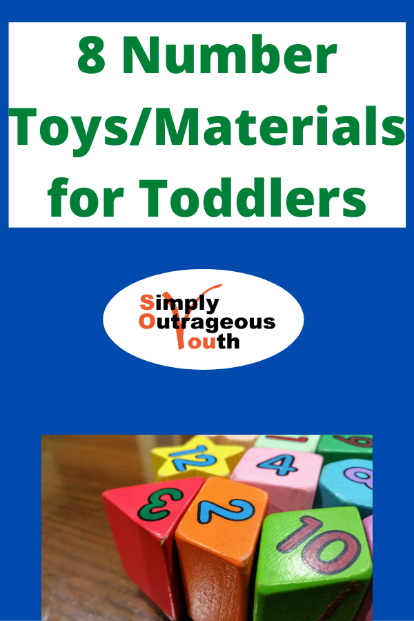 8 Number Toys/Materials for Toddlers